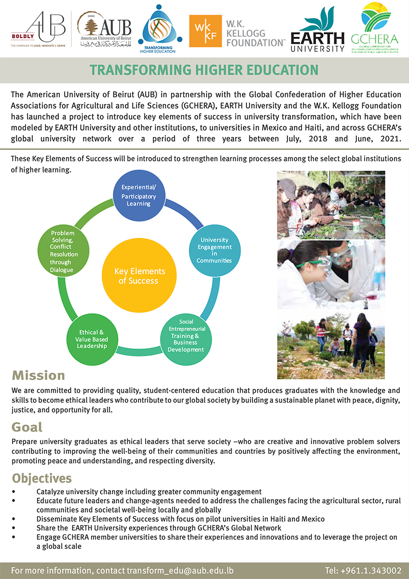 Kellogg Flyer · Transforming Higher Education
